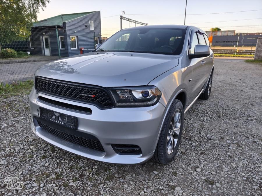 Grey Dodge Durango 2019 in Siauliai, with an engine capacity of 3.60 L and mileage of 92 thousand km for 16900 €, photo 1 on AUTOMOTO.COM.LV