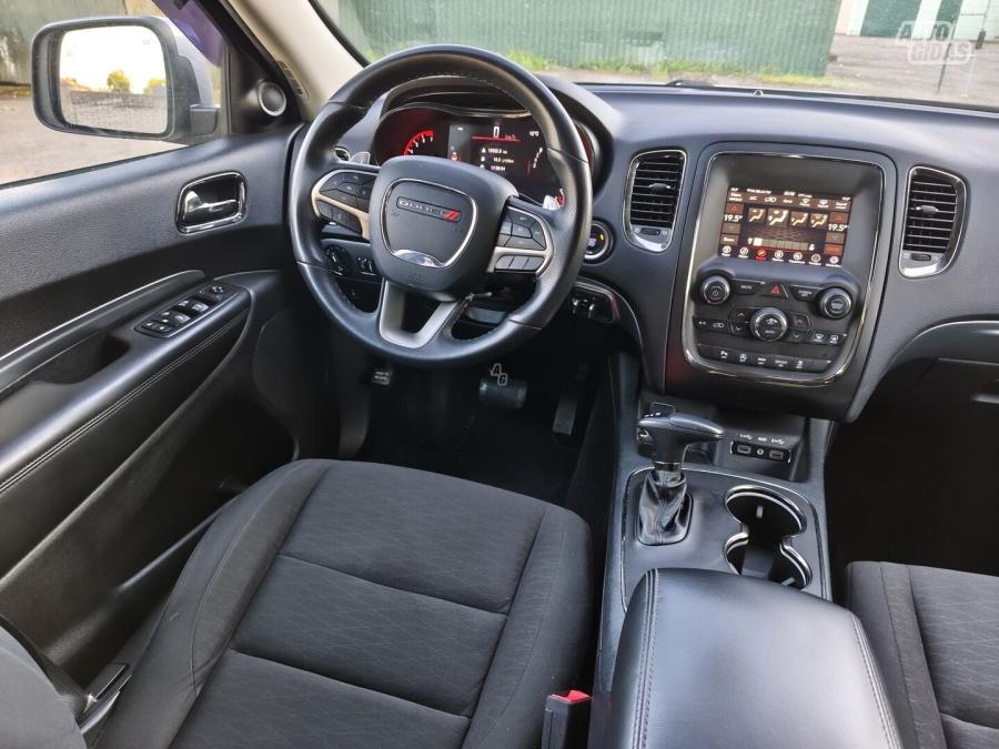 Grey Dodge Durango 2019 in Siauliai, with an engine capacity of 3.60 L and mileage of 92 thousand km for 16900 €, photo 11 on AUTOMOTO.COM.LV