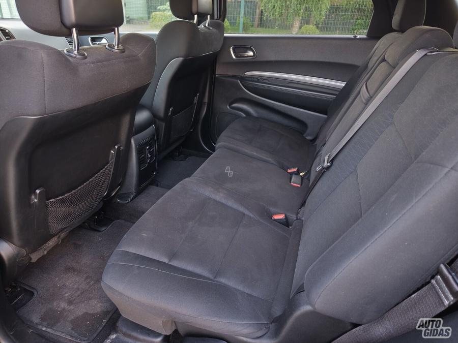 Grey Dodge Durango 2019 in Siauliai, with an engine capacity of 3.60 L and mileage of 92 thousand km for 16900 €, photo 16 on AUTOMOTO.COM.LV