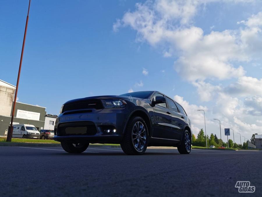 Pelēks Dodge Durango 2019 Šauļi, ar dzinēja tilpumu 3.60 L un nobraukumu 195 tūkst. km par 25000 €, foto 1 vietnē AUTOMOTO.COM.LV