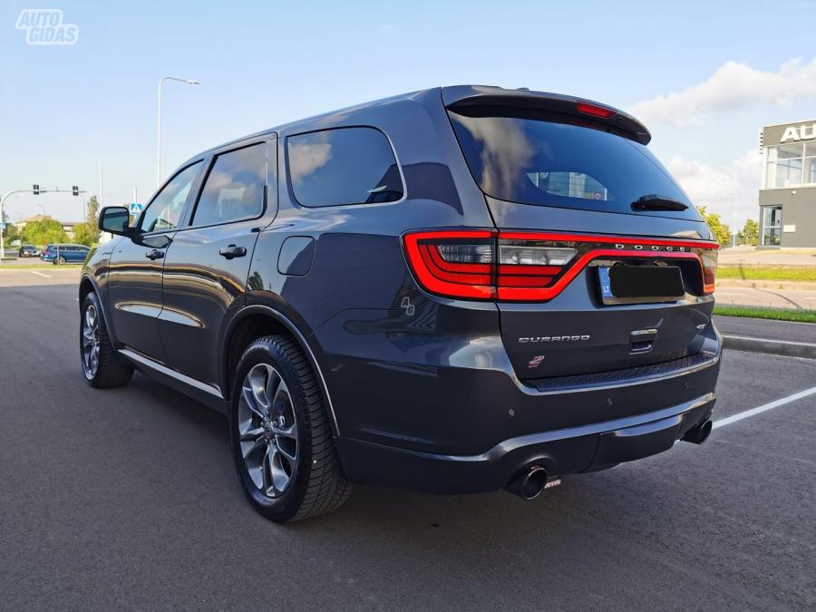 Pelēks Dodge Durango 2019 Šauļi, ar dzinēja tilpumu 3.60 L un nobraukumu 195 tūkst. km par 25000 €, foto 5 vietnē AUTOMOTO.COM.LV