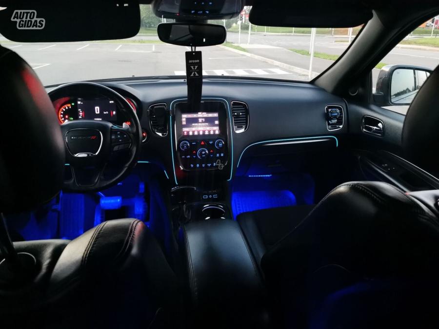 Pelēks Dodge Durango 2019 Šauļi, ar dzinēja tilpumu 3.60 L un nobraukumu 195 tūkst. km par 25000 €, foto 14 vietnē AUTOMOTO.COM.LV