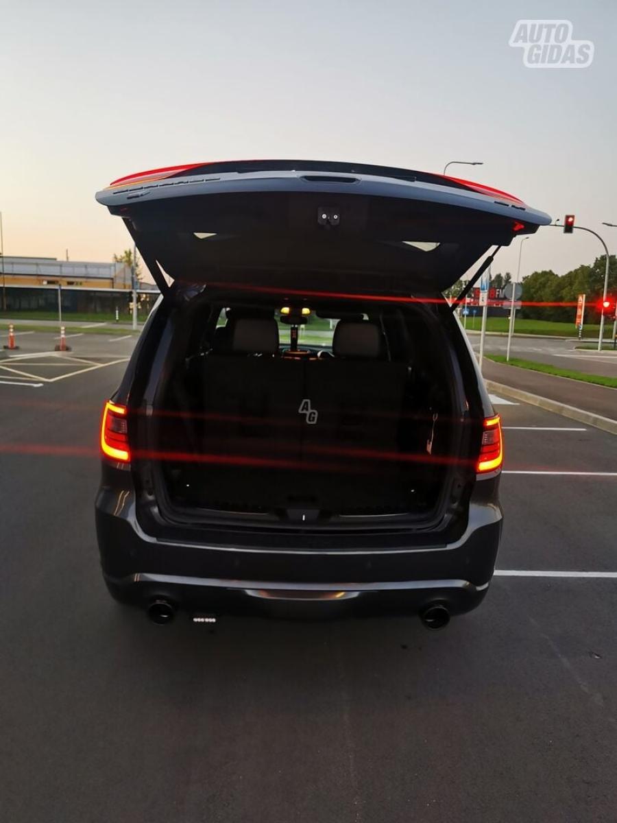 Pelēks Dodge Durango 2019 Šauļi, ar dzinēja tilpumu 3.60 L un nobraukumu 195 tūkst. km par 25000 €, foto 17 vietnē AUTOMOTO.COM.LV