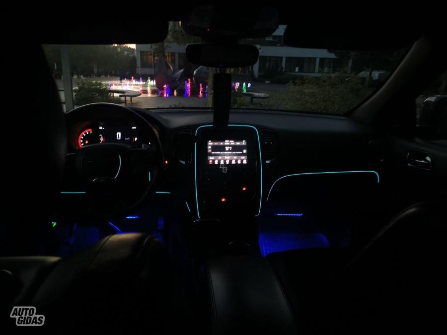 Pelēks Dodge Durango 2019 Šauļi, ar dzinēja tilpumu 3.60 L un nobraukumu 195 tūkst. km par 25000 €, foto 25 vietnē AUTOMOTO.COM.LV