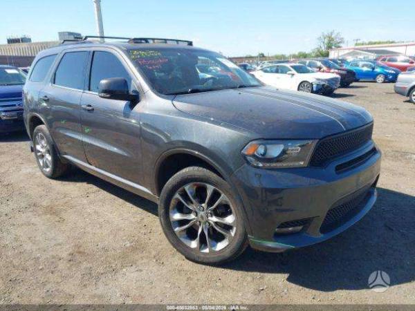 Pelēks Dodge Durango 2019 Klaipėda, ar dzinēja tilpumu 3.60 L un nobraukumu 165 tūkst. km par 6500 €, foto 1 vietnē AUTOMOTO.COM.LV