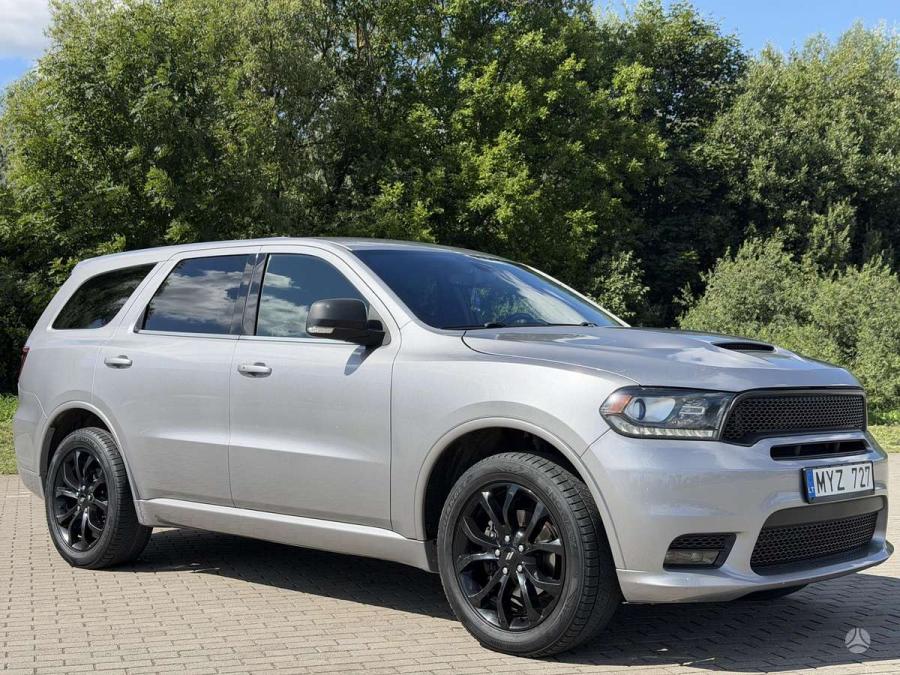 Grey Dodge Durango 2019 in Siauliai, with an engine capacity of 3.60 L and mileage of 116 thousand km for 15700 €, photo 11 on AUTOMOTO.COM.LV