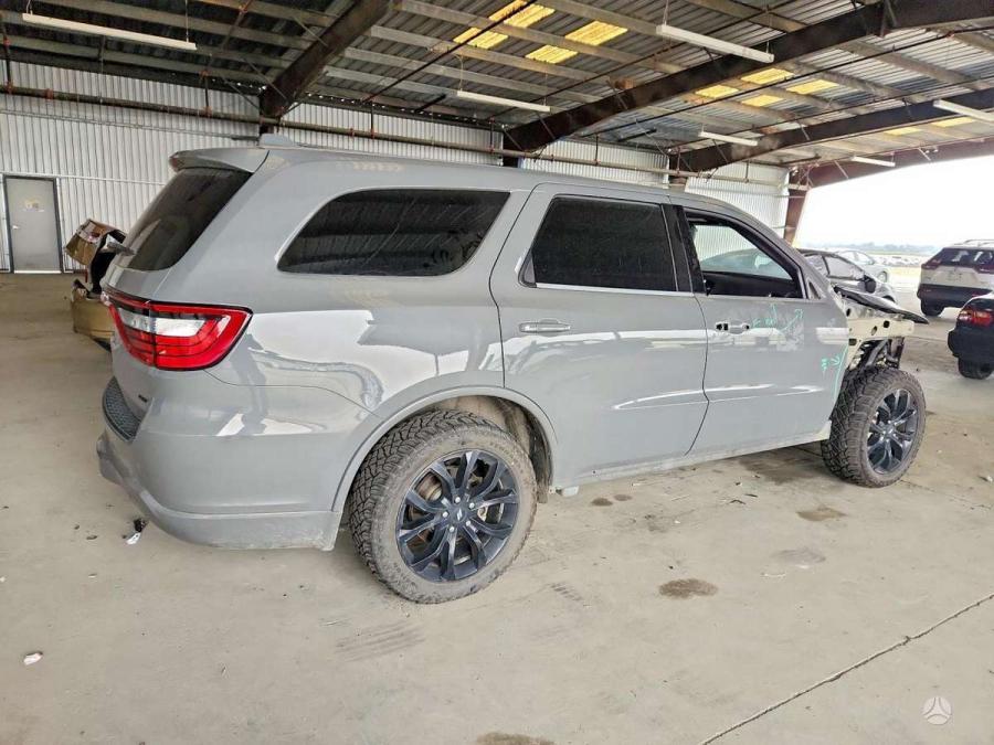 Pelēks Dodge Durango 2019 Šauļi, ar dzinēja tilpumu 3.60 L un nobraukumu 142 tūkst. km par 10300 €, foto 1 vietnē AUTOMOTO.COM.LV