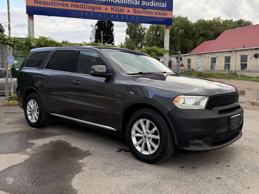 Pelēks Dodge Durango 2019 Šauļi, ar dzinēja tilpumu 5.65 L un nobraukumu 257 tūkst. km par 8499 €, foto 1 vietnē AUTOMOTO.COM.LV