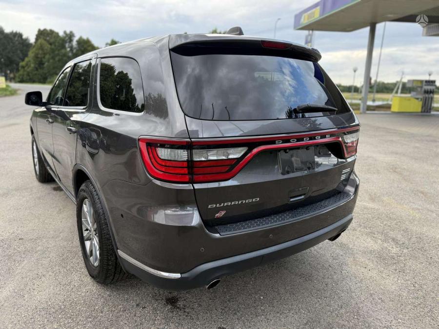 Pelēks Dodge Durango 2019 Šauļi, ar dzinēja tilpumu 5.65 L un nobraukumu 257 tūkst. km par 8499 €, foto 7 vietnē AUTOMOTO.COM.LV