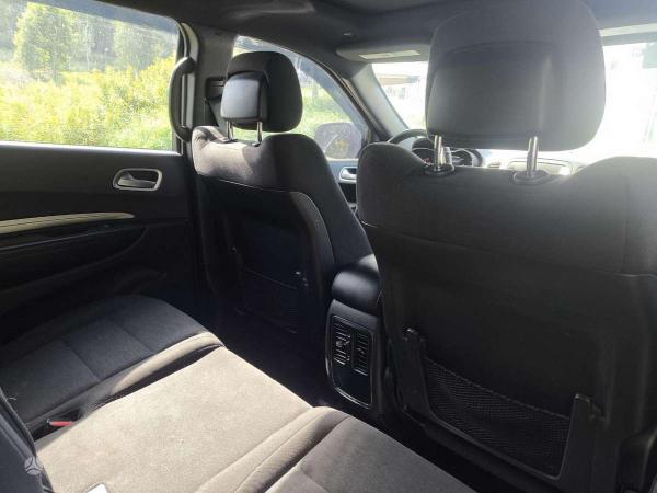 Grey Dodge Durango 2019 in Vilnius, with an engine capacity of 3.60 L and mileage of 148 thousand km for 10700 €, photo 8 on AUTOMOTO.COM.LV