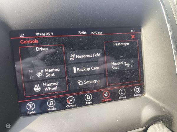 Grey Dodge Durango 2019 in Vilnius, with an engine capacity of 3.60 L and mileage of 148 thousand km for 10700 €, photo 11 on AUTOMOTO.COM.LV