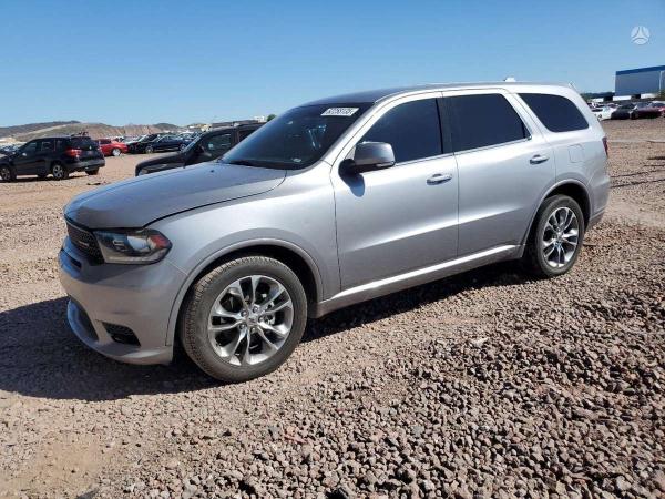 Pelēks Dodge Durango 2020 Kauņa, ar dzinēja tilpumu 3.60 L un nobraukumu 300 tūkst. km par 9900 €, foto 1 vietnē AUTOMOTO.COM.LV