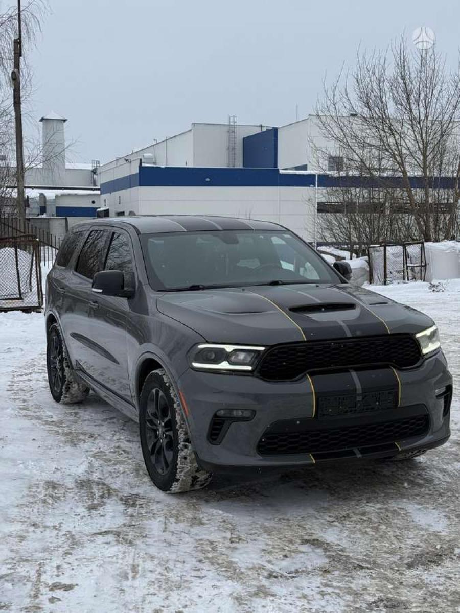 Pelēks Dodge Durango 2021 Viļņa, ar dzinēja tilpumu 3.60 L un nobraukumu 116 tūkst. km par 27000 €, foto 1 vietnē AUTOMOTO.COM.LV