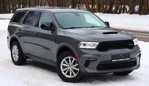 Grey Dodge Durango 2021 in Kretinga, with an engine capacity of 3.60 L and mileage of 144 thousand km for 24999 €, photo 4 on AUTOMOTO.COM.LV