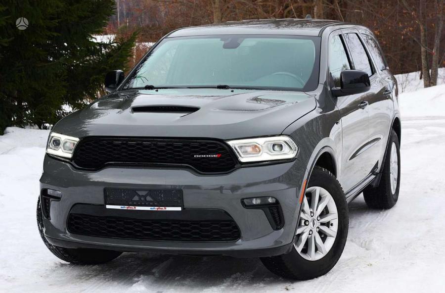 Grey Dodge Durango 2021 in Kretinga, with an engine capacity of 3.60 L and mileage of 144 thousand km for 24999 €, photo 6 on AUTOMOTO.COM.LV