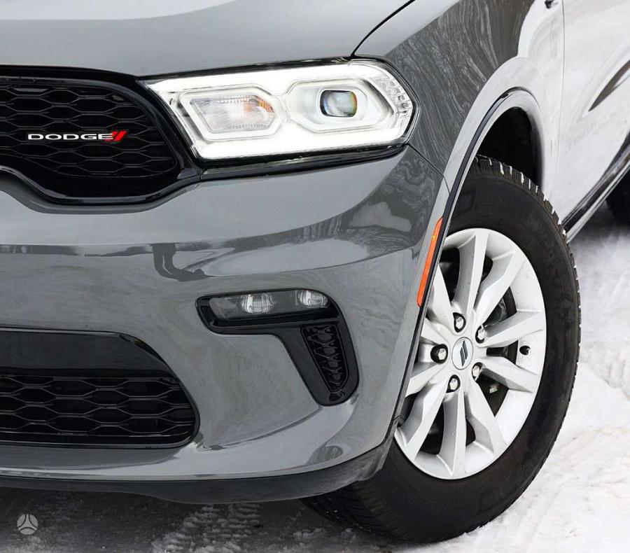 Grey Dodge Durango 2021 in Kretinga, with an engine capacity of 3.60 L and mileage of 144 thousand km for 24999 €, photo 8 on AUTOMOTO.COM.LV