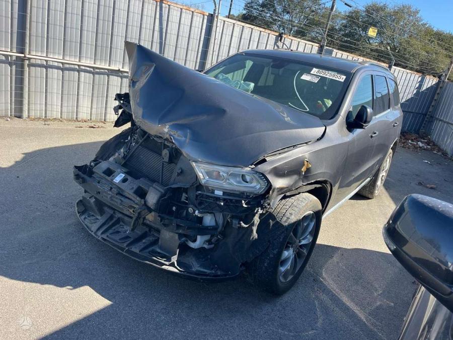 Grey Dodge Durango 2021 in Ukmerge, with an engine capacity of 3.60 L and mileage of 69 thousand km for 13450 €, photo 13 on AUTOMOTO.COM.LV