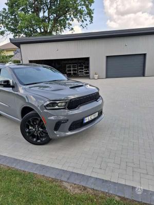 Pelēks Dodge Durango 2021 Telšiai, ar dzinēja tilpumu 3.60 L un nobraukumu 61 tūkst. km par 24500 €, foto  vietnē AUTOMOTO.COM.LV