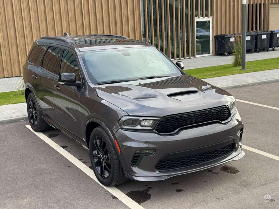 Grey Dodge Durango 2021 in Klaipeda, with an engine capacity of 5.70 L and mileage of 68 thousand km for 28000 €, photo 10 on AUTOMOTO.COM.LV