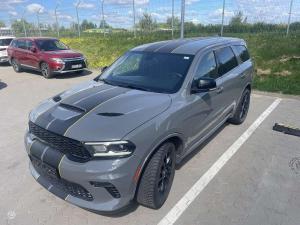 Grey Dodge Durango 2021 in Vilnius, with an engine capacity of 3.60 L and mileage of 114 thousand km for 24000 €, photo  on AUTOMOTO.COM.LV