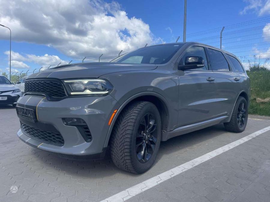 Grey Dodge Durango 2021 in Vilnius, with an engine capacity of 3.60 L and mileage of 114 thousand km for 24000 €, photo 21 on AUTOMOTO.COM.LV