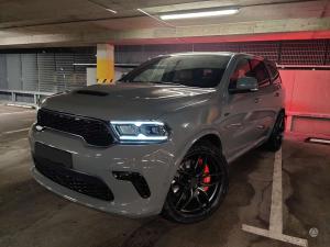 Grey Dodge Durango 2021 in Vilnius, with an engine capacity of 6.42 L and mileage of 68 thousand km for 48000 €, photo  on AUTOMOTO.COM.LV