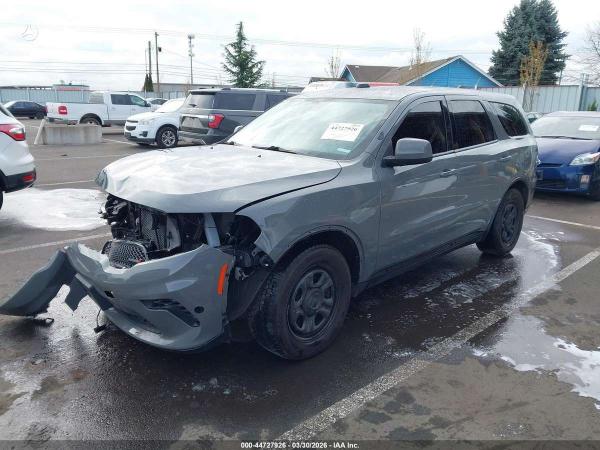 Grey Dodge Durango 2021 in Alytus, with an engine capacity of 5.65 L and mileage of 132 thousand km for 12000 €, photo 3 on AUTOMOTO.COM.LV