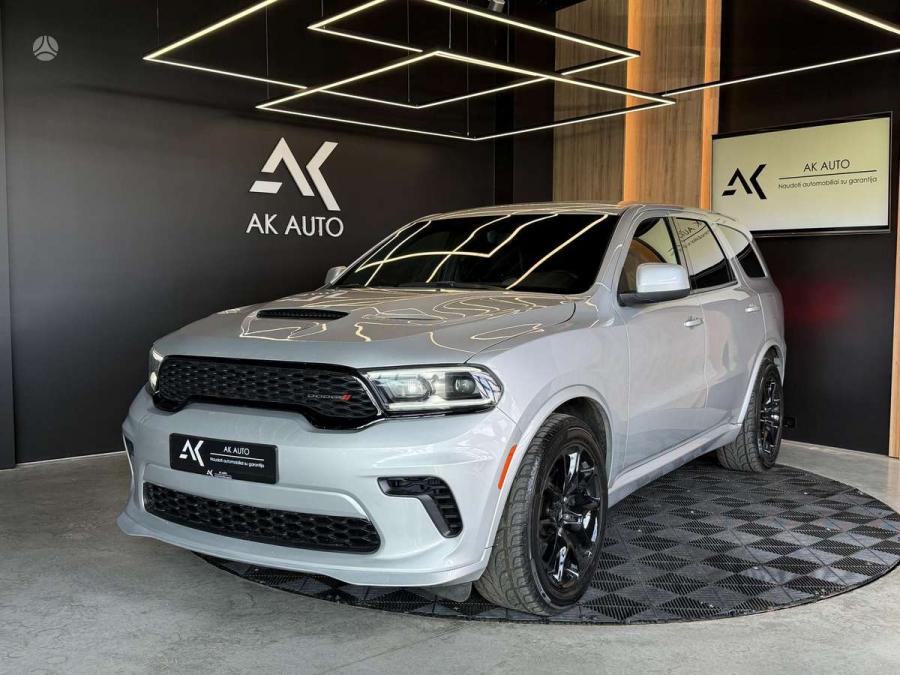 Pelēks Dodge Durango 2023 Kauņa, ar dzinēja tilpumu 5.65 L un nobraukumu 69 tūkst. km par 36490 €, foto 6 vietnē AUTOMOTO.COM.LV