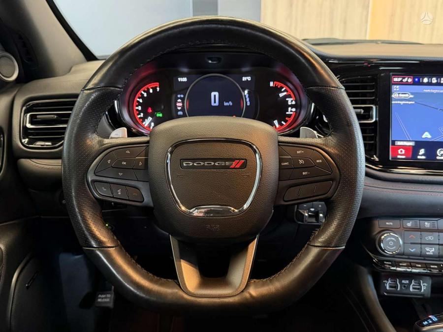 Pelēks Dodge Durango 2023 Kauņa, ar dzinēja tilpumu 5.65 L un nobraukumu 69 tūkst. km par 36490 €, foto 14 vietnē AUTOMOTO.COM.LV