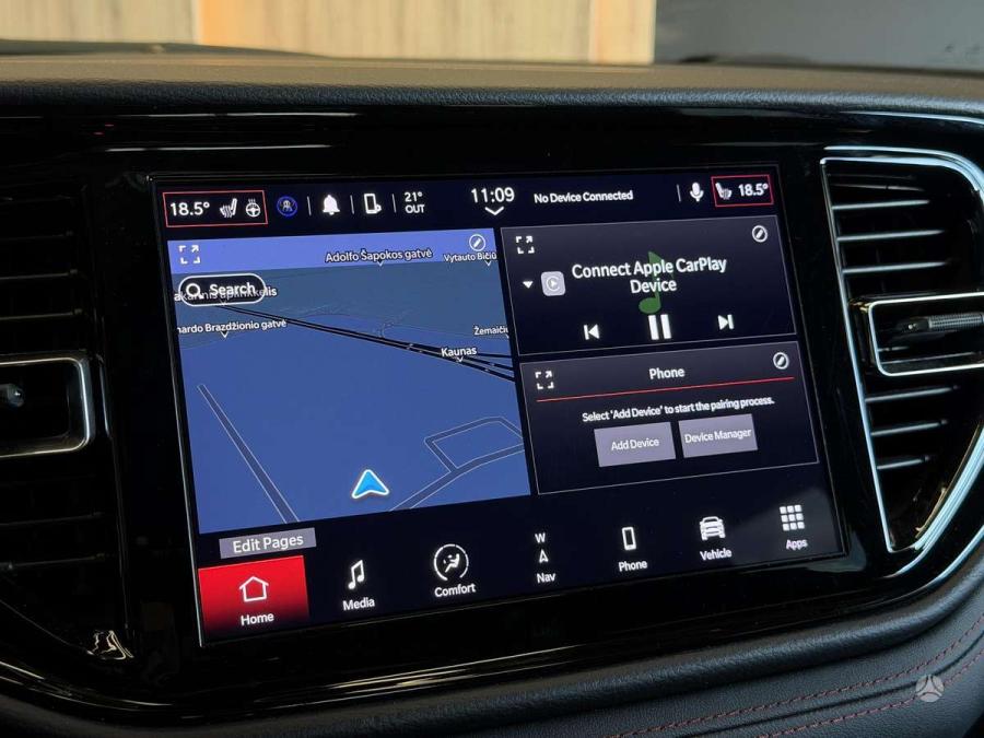 Pelēks Dodge Durango 2023 Kauņa, ar dzinēja tilpumu 5.65 L un nobraukumu 69 tūkst. km par 36490 €, foto 34 vietnē AUTOMOTO.COM.LV