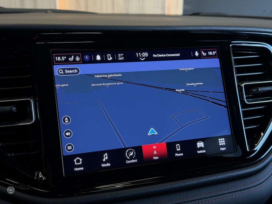 Pelēks Dodge Durango 2023 Kauņa, ar dzinēja tilpumu 5.65 L un nobraukumu 69 tūkst. km par 36490 €, foto 36 vietnē AUTOMOTO.COM.LV