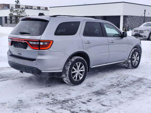 Pelēks Dodge Durango 2015 Kauņa, ar dzinēja tilpumu 3.60 L un nobraukumu 227 tūkst. km par 14300 €, foto 4 vietnē AUTOMOTO.COM.LV