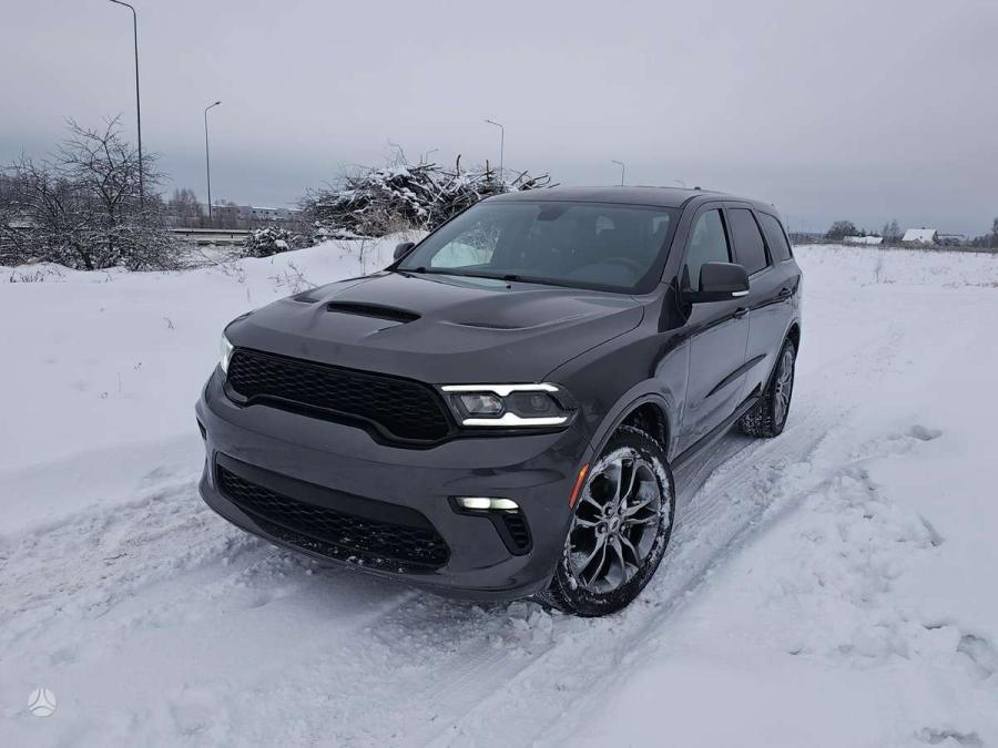 Grey Dodge Durango 2019 in Vilnius, with an engine capacity of 3.60 L and mileage of 179 thousand km for 17700 €, photo 2 on AUTOMOTO.COM.LV