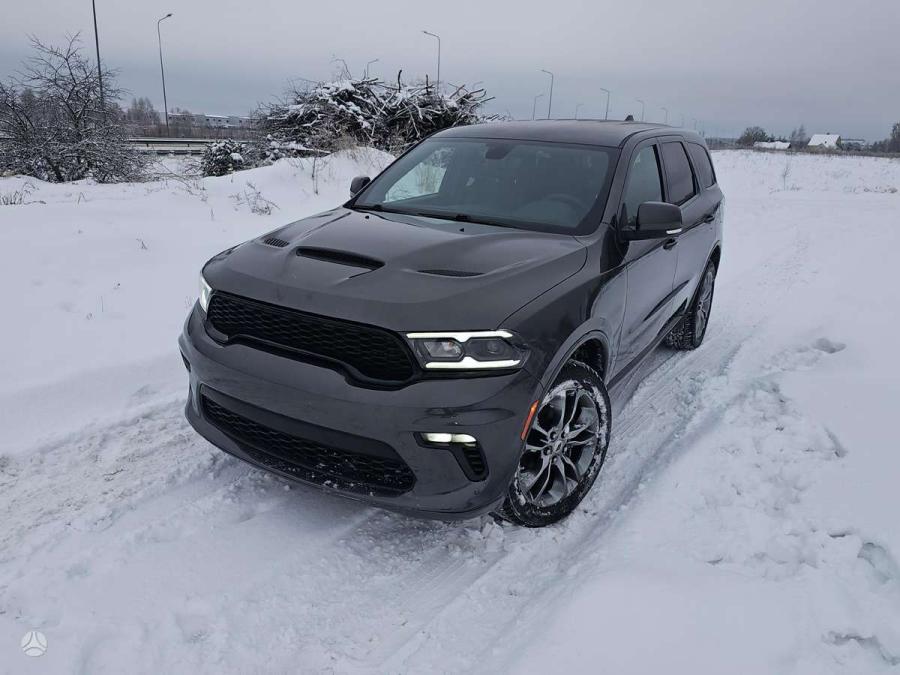 Grey Dodge Durango 2019 in Vilnius, with an engine capacity of 3.60 L and mileage of 179 thousand km for 17700 €, photo 4 on AUTOMOTO.COM.LV