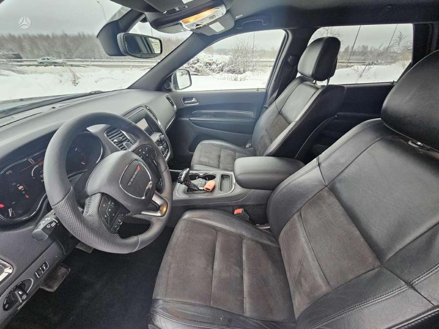 Grey Dodge Durango 2019 in Vilnius, with an engine capacity of 3.60 L and mileage of 179 thousand km for 17700 €, photo 19 on AUTOMOTO.COM.LV