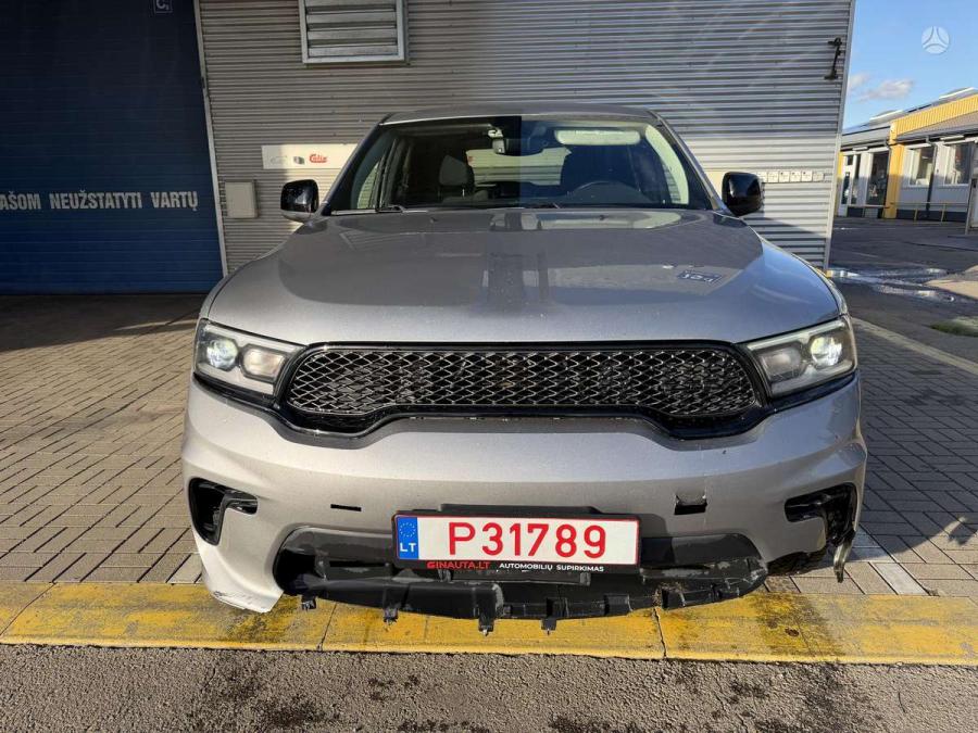 Pelēks Dodge Durango 2021 Šauļi, ar dzinēja tilpumu 5.70 L un nobraukumu 135 tūkst. km par 11000 €, foto 5 vietnē AUTOMOTO.COM.LV