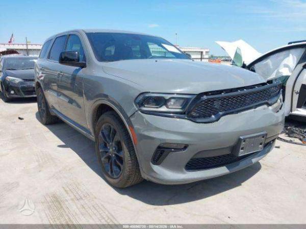 Grey Dodge Durango 2022 in Klaipeda, with an engine capacity of 0.00 L and mileage of 93 thousand km for 5750 €, photo 1 on AUTOMOTO.COM.LV