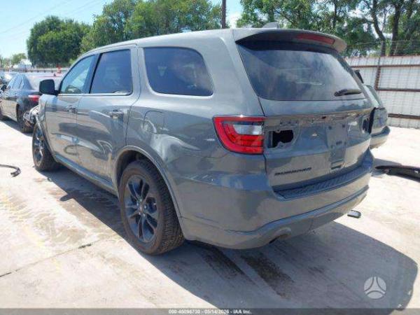 Pelēks Dodge Durango 2022 Klaipėda, ar dzinēja tilpumu 0.00 L un nobraukumu 93 tūkst. km par 5750 €, foto 3 vietnē AUTOMOTO.COM.LV