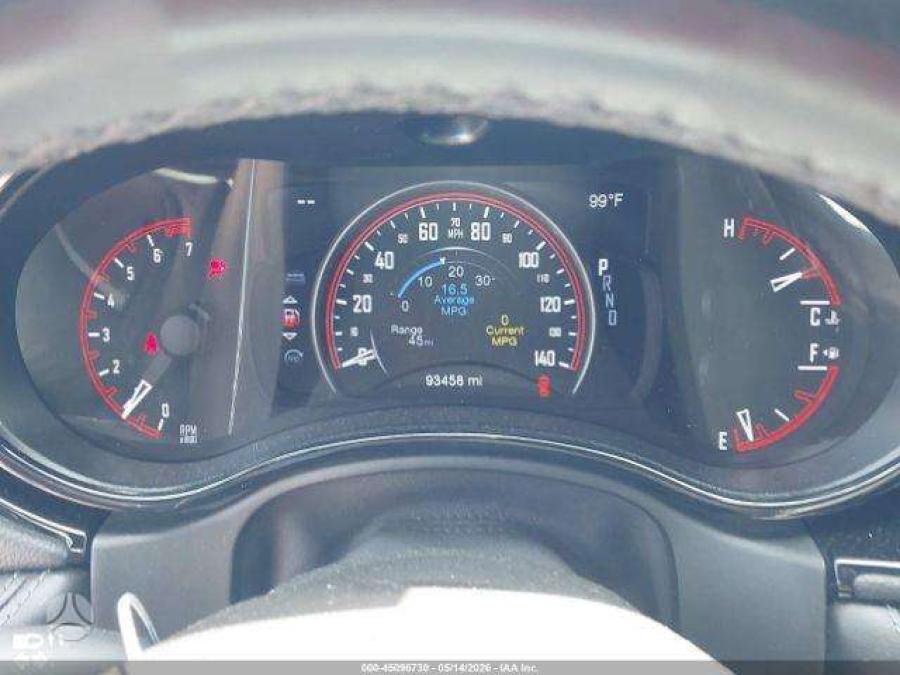 Grey Dodge Durango 2022 in Klaipeda, with an engine capacity of 0.00 L and mileage of 93 thousand km for 5750 €, photo 8 on AUTOMOTO.COM.LV