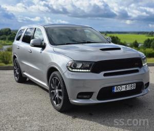 Pelēks Dodge Durango 2016 Saldus, ar dzinēja tilpumu 5.70 L un nobraukumu 246 tūkst. km par 20000 €, foto  vietnē AUTOMOTO.COM.LV