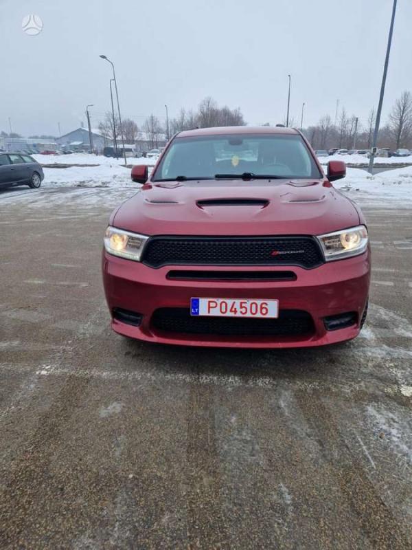 Red Dodge Durango 2014 in Pagegiai, with an engine capacity of 3.60 L and mileage of 307 thousand km for 16000 €, photo 2 on AUTOMOTO.COM.LV