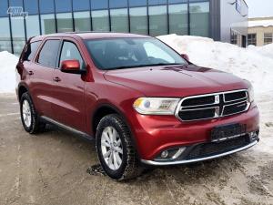 Red Dodge Durango 2014 in Siauliai, with an engine capacity of 3.60 L and mileage of 175 thousand km for 8500 €, photo  on AUTOMOTO.COM.LV