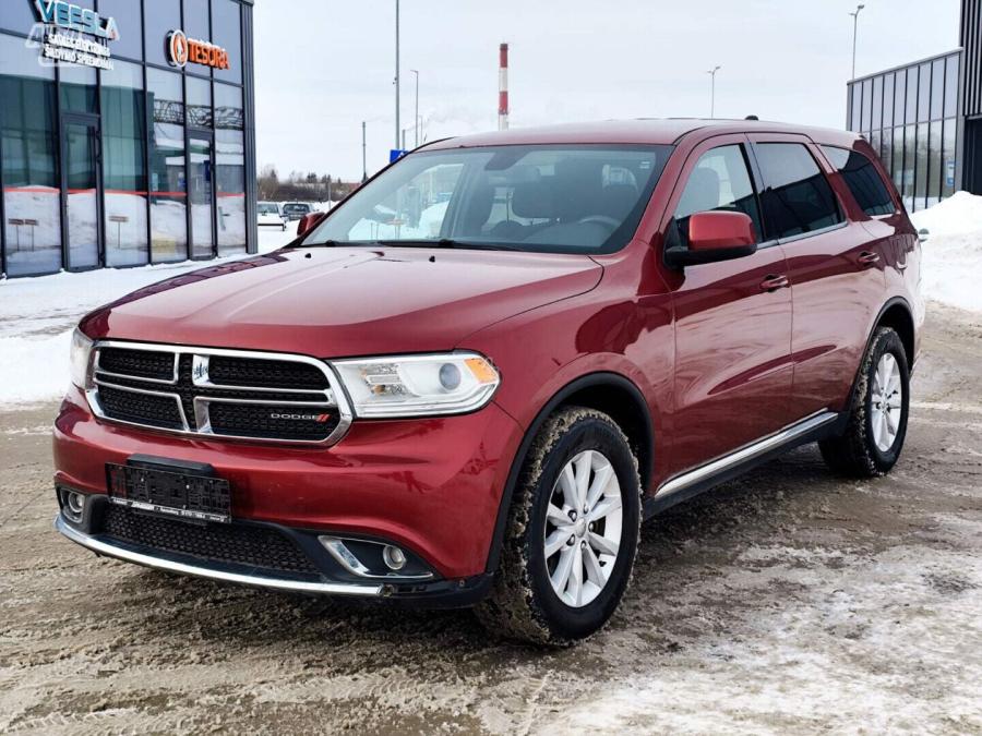 Sarkans Dodge Durango 2014 Šauļi, ar dzinēja tilpumu 3.60 L un nobraukumu 175 tūkst. km par 8500 €, foto 2 vietnē AUTOMOTO.COM.LV