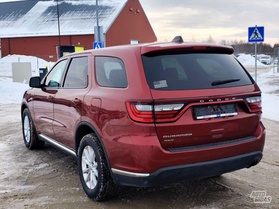 Sarkans Dodge Durango 2014 Šauļi, ar dzinēja tilpumu 3.60 L un nobraukumu 175 tūkst. km par 8500 €, foto 5 vietnē AUTOMOTO.COM.LV