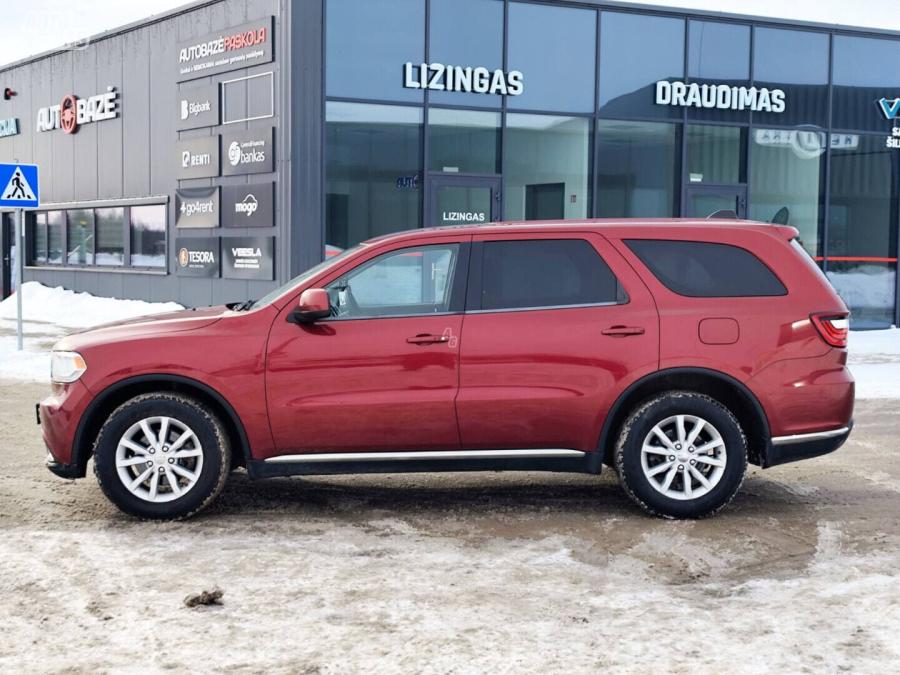 Sarkans Dodge Durango 2014 Šauļi, ar dzinēja tilpumu 3.60 L un nobraukumu 175 tūkst. km par 8500 €, foto 9 vietnē AUTOMOTO.COM.LV