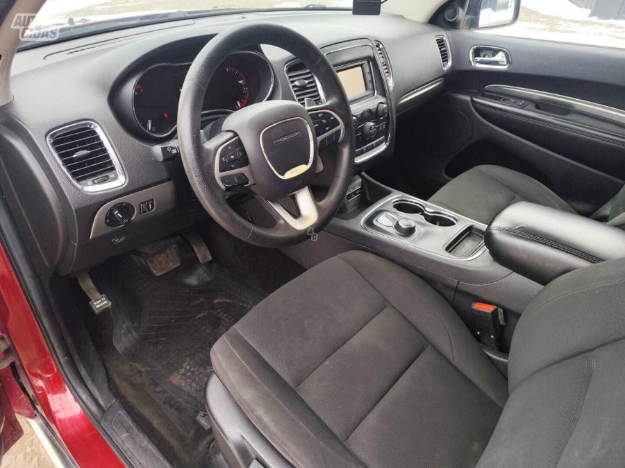 Sarkans Dodge Durango 2014 Šauļi, ar dzinēja tilpumu 3.60 L un nobraukumu 175 tūkst. km par 8500 €, foto 13 vietnē AUTOMOTO.COM.LV