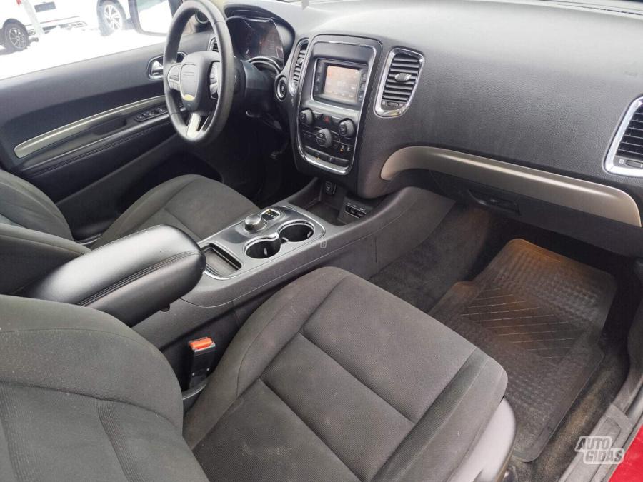 Sarkans Dodge Durango 2014 Šauļi, ar dzinēja tilpumu 3.60 L un nobraukumu 175 tūkst. km par 8500 €, foto 17 vietnē AUTOMOTO.COM.LV