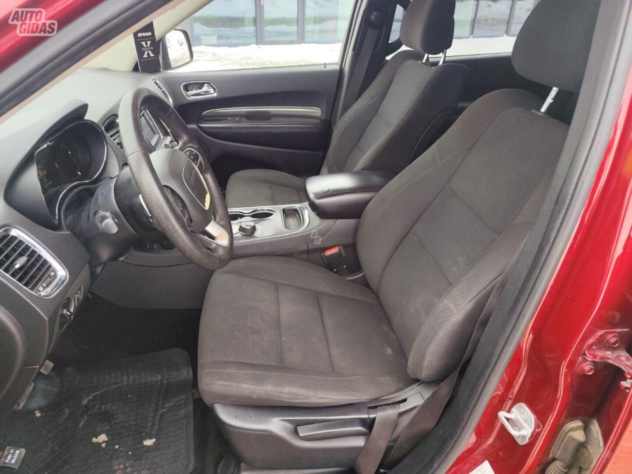 Sarkans Dodge Durango 2014 Šauļi, ar dzinēja tilpumu 3.60 L un nobraukumu 175 tūkst. km par 8500 €, foto 19 vietnē AUTOMOTO.COM.LV