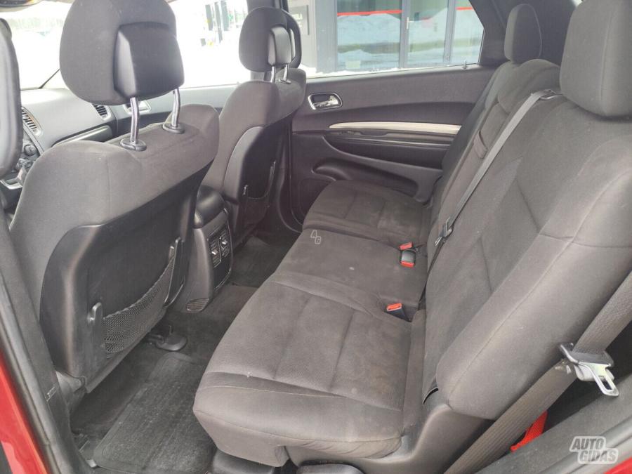 Sarkans Dodge Durango 2014 Šauļi, ar dzinēja tilpumu 3.60 L un nobraukumu 175 tūkst. km par 8500 €, foto 23 vietnē AUTOMOTO.COM.LV