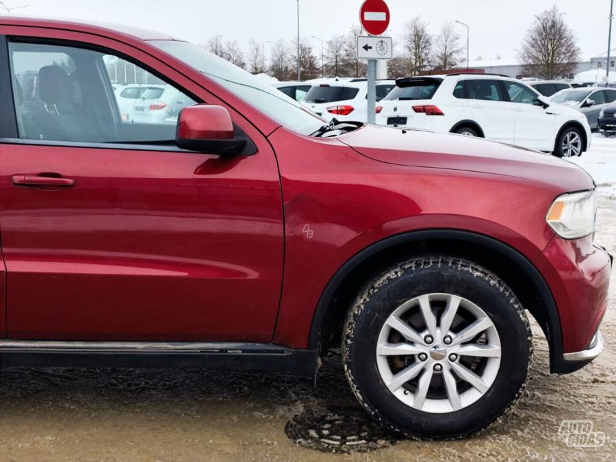 Sarkans Dodge Durango 2014 Šauļi, ar dzinēja tilpumu 3.60 L un nobraukumu 175 tūkst. km par 8500 €, foto 28 vietnē AUTOMOTO.COM.LV